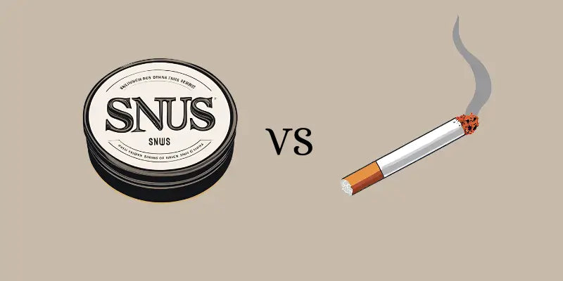 Rauchen vs. Snus
